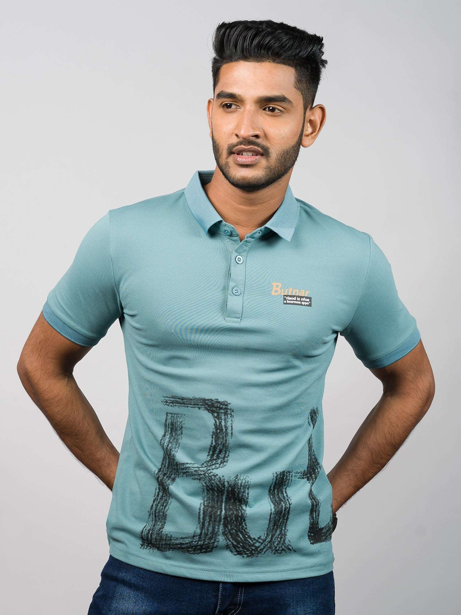 DAX GRAPHIC POLO T SHIRT – House of Fashions Sri Lanka